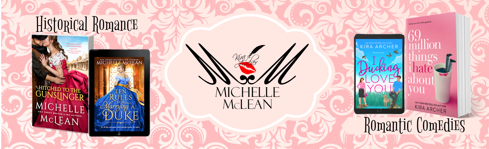 Michelle McLean – USA Today Bestselling Author of Romance